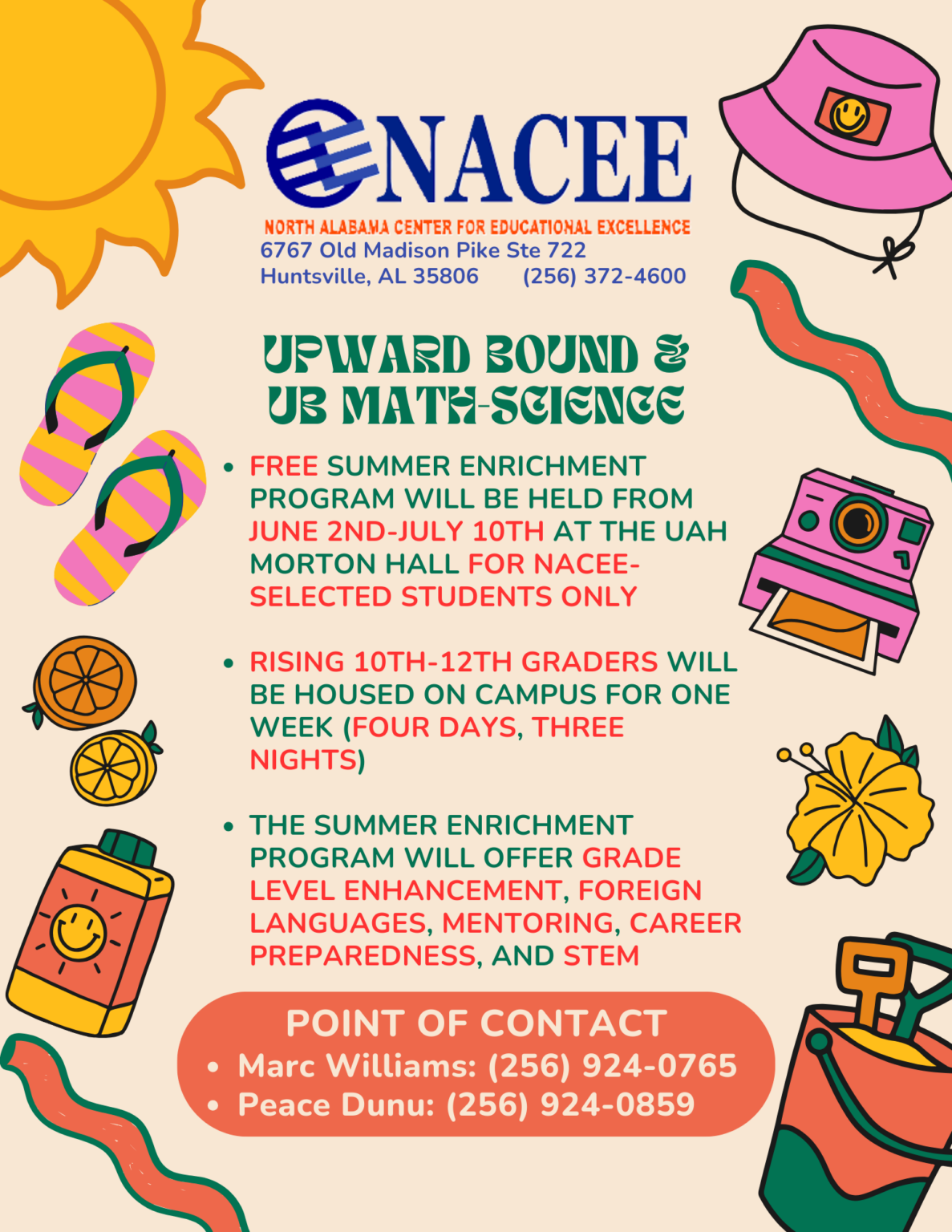 Upward Bound Math & Science | NACEE